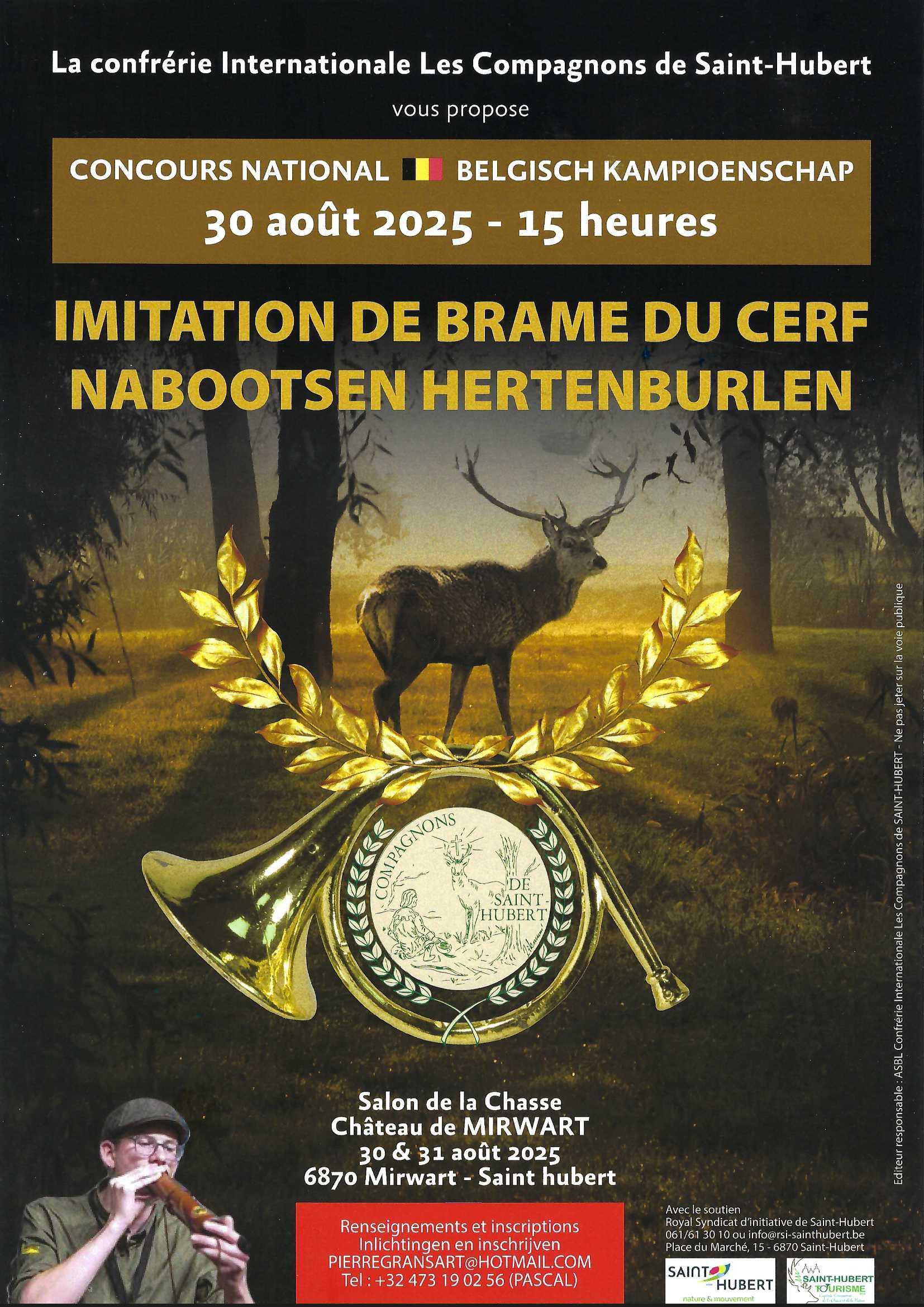 Imitation de brame du cerf